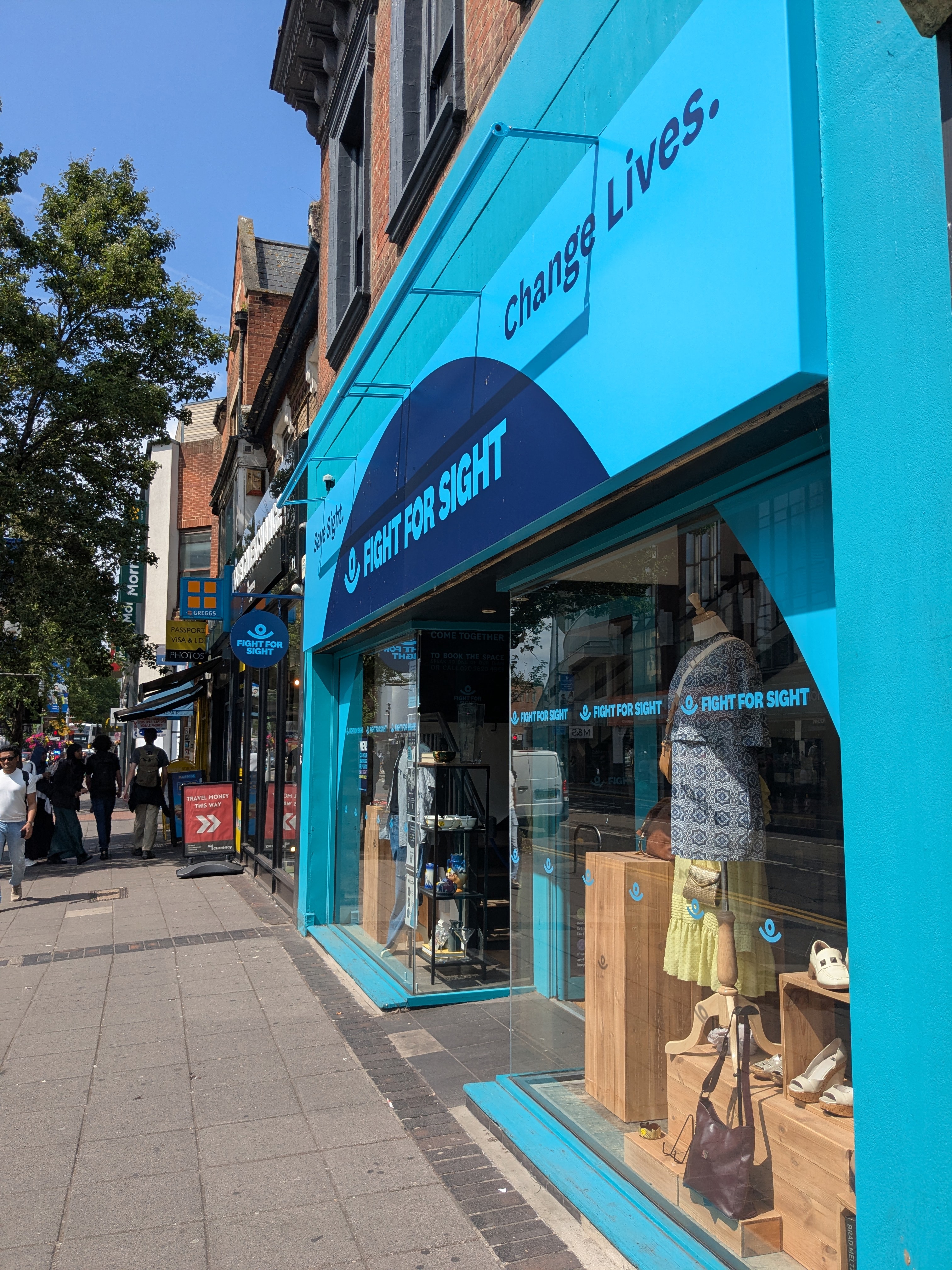 Discover pre-loved finds at our Ealing charity shop | Fight for Sight