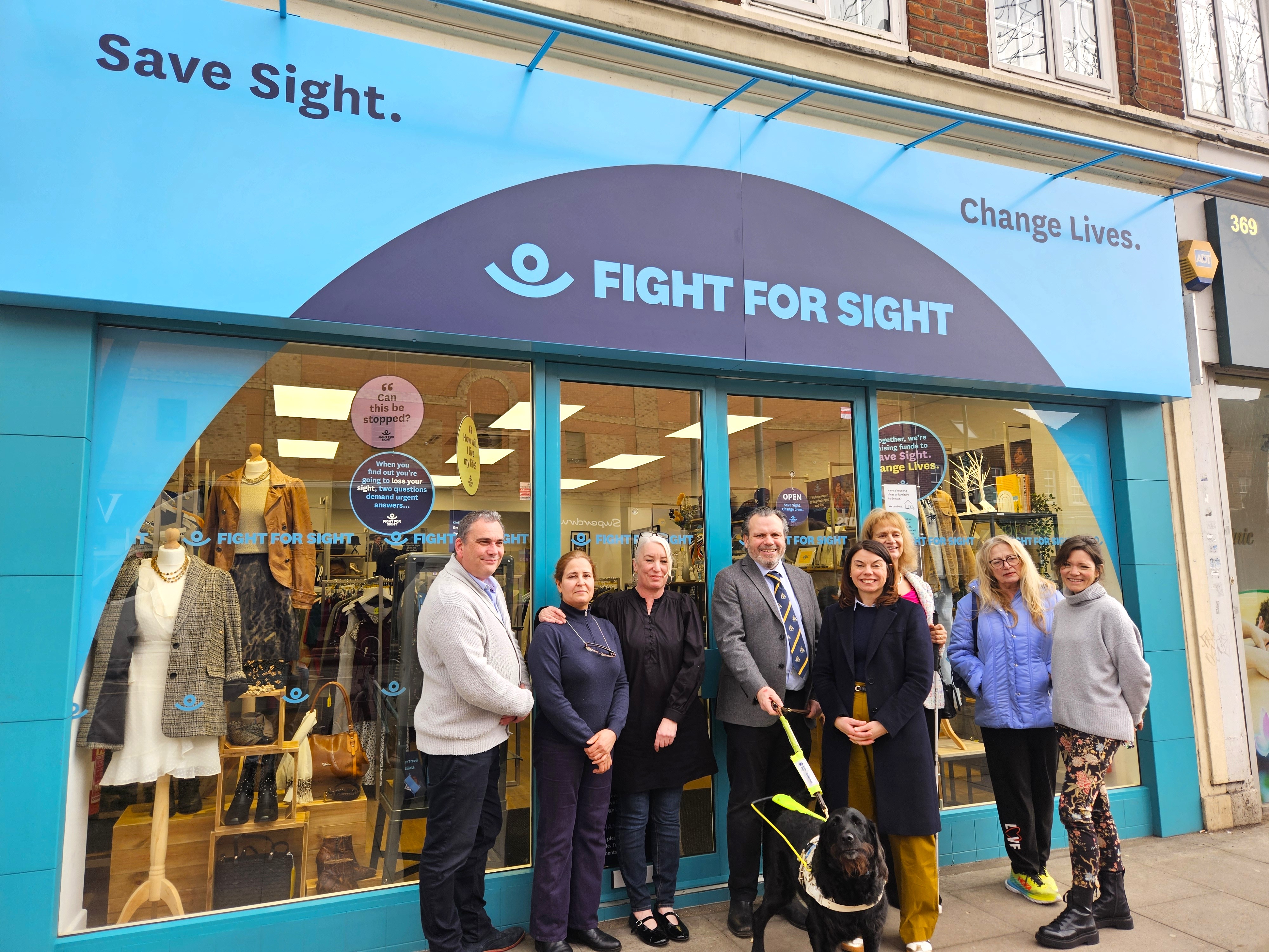 Two MPs actively supporting our newly revamped shops in Hampton and ...